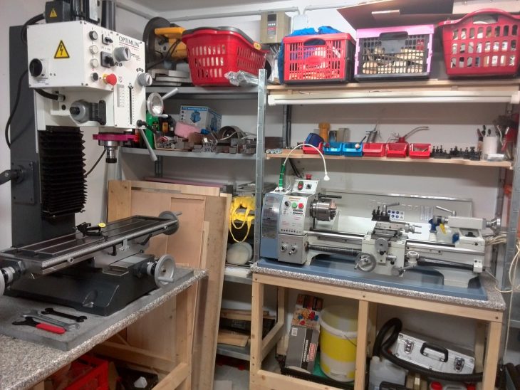 (51) Standfräse Optimum MB4 – Henriette-CNC